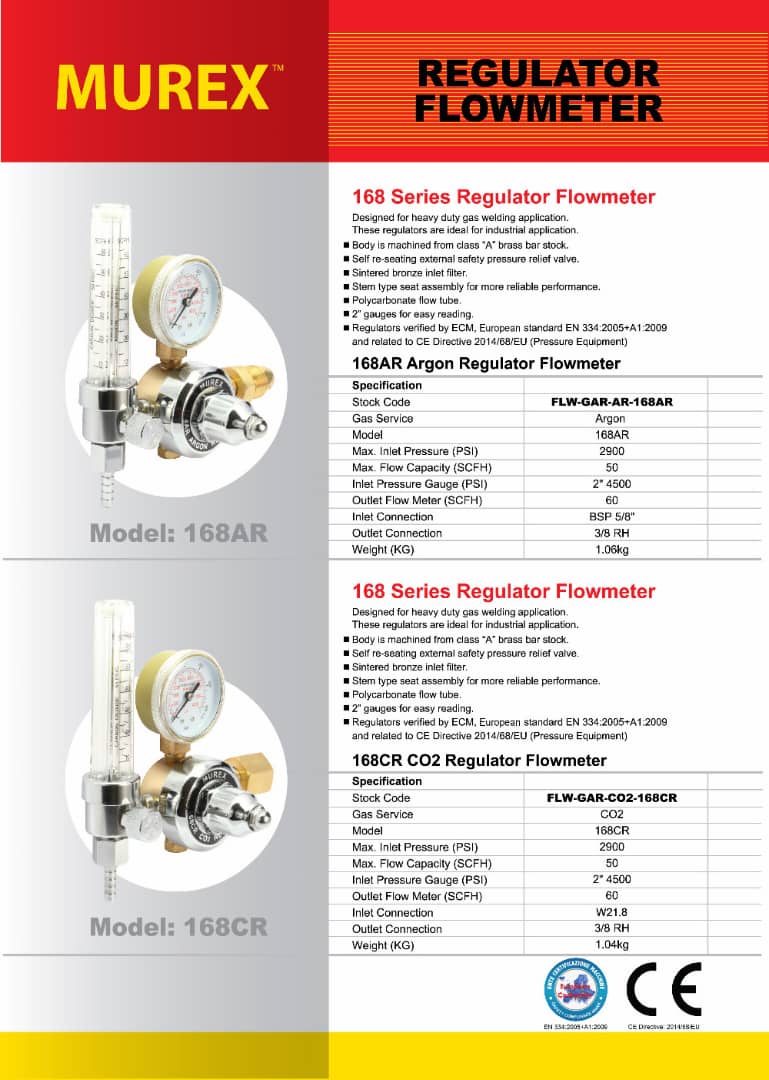 MUREX REGULATOR - 168 SERIES