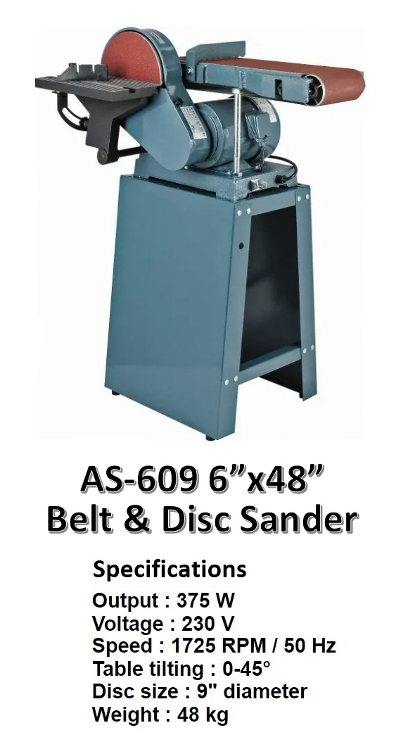 TAIWAN SPEEDY BELT AND DISC SANDER (AS-609)